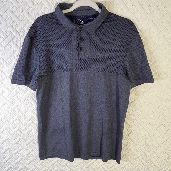 Marc Anthony | Shirts | Marc Anthony Blue Polo Shirt Classic Design ...